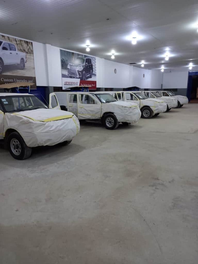 Armored Cars in Ghana - Armormax